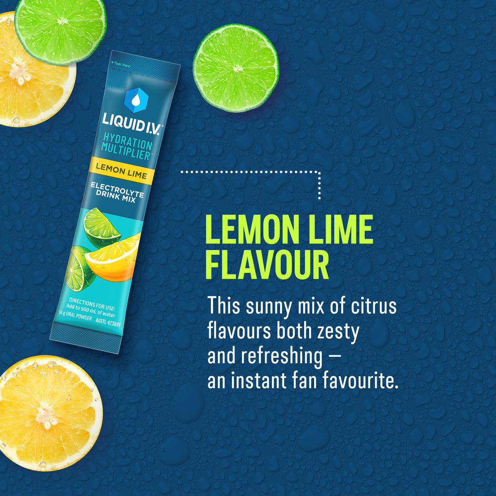 Hydration Multiplier Lemon Lime (10 Pack) – Liquid I.V. AU
